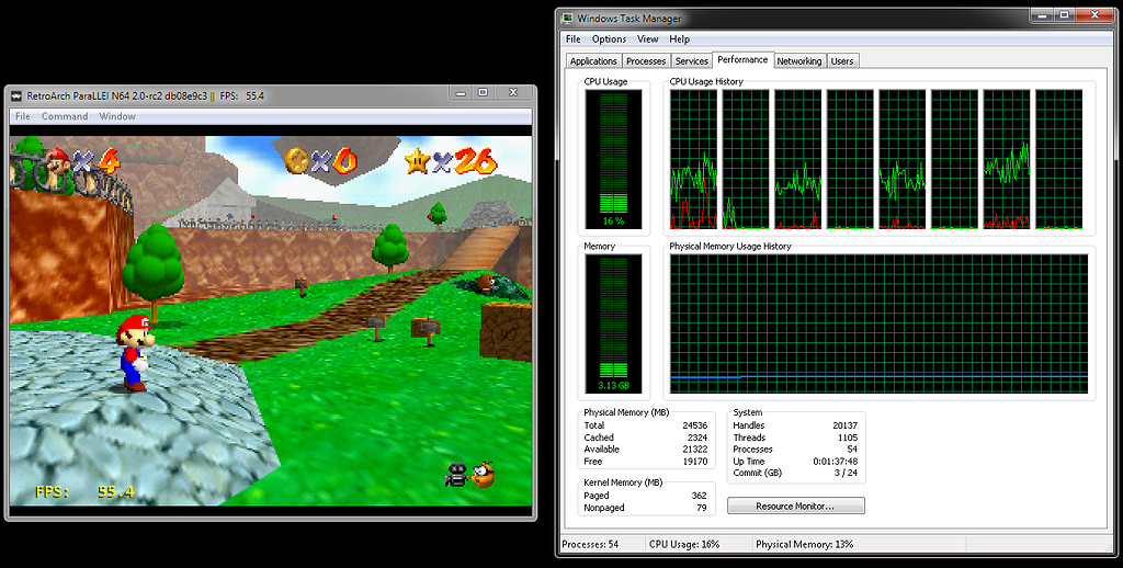 Parallel64 + Angrylion Performance - Cores - Libretro Forums