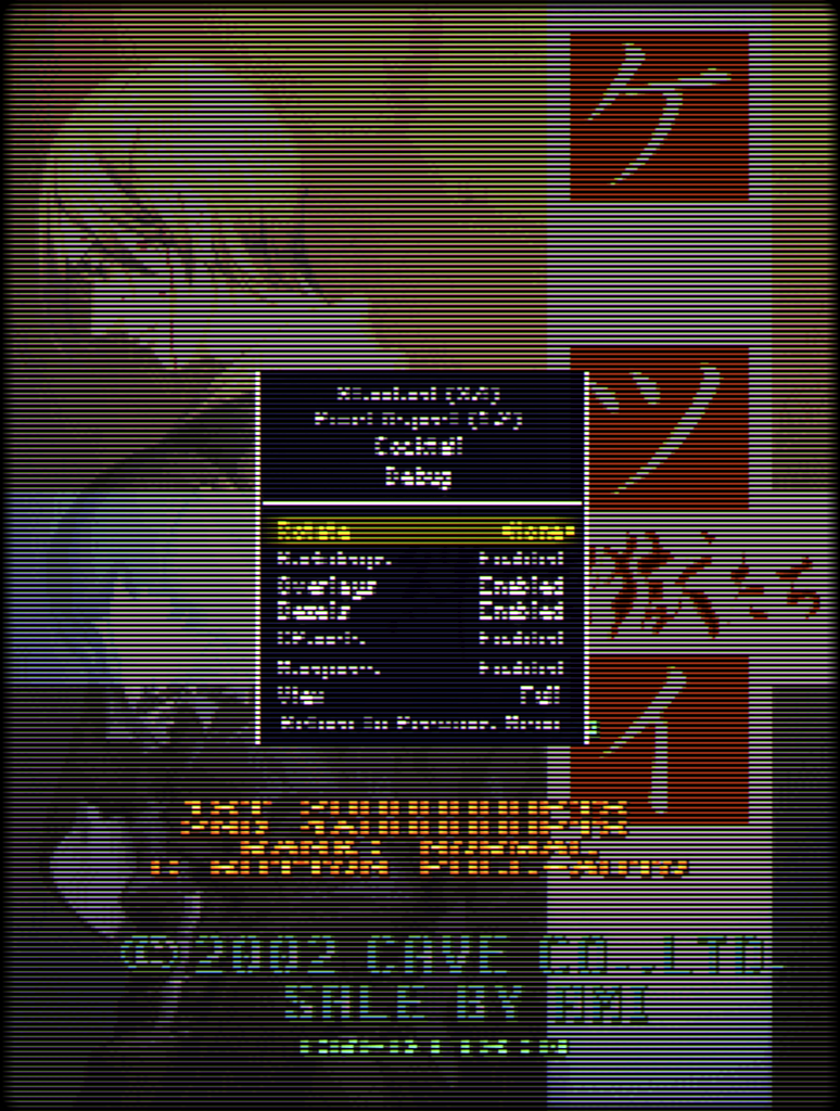 Mame_libretro: Scanlines are horizontal on portrait mode monitor - Cores - Libretro Forums