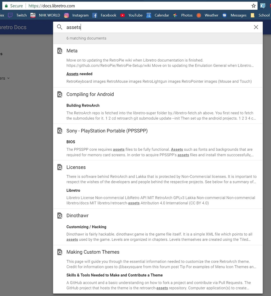 Online Updater --> Update Assets