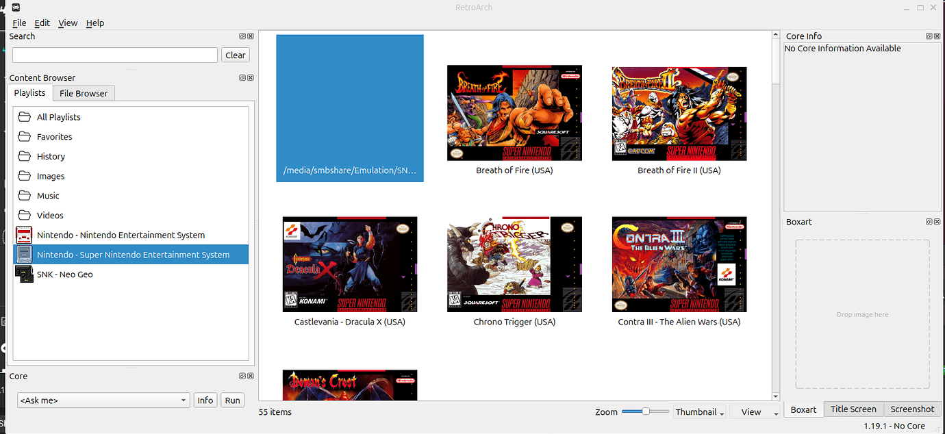 Display games in rows? - Themes - Libretro Forums