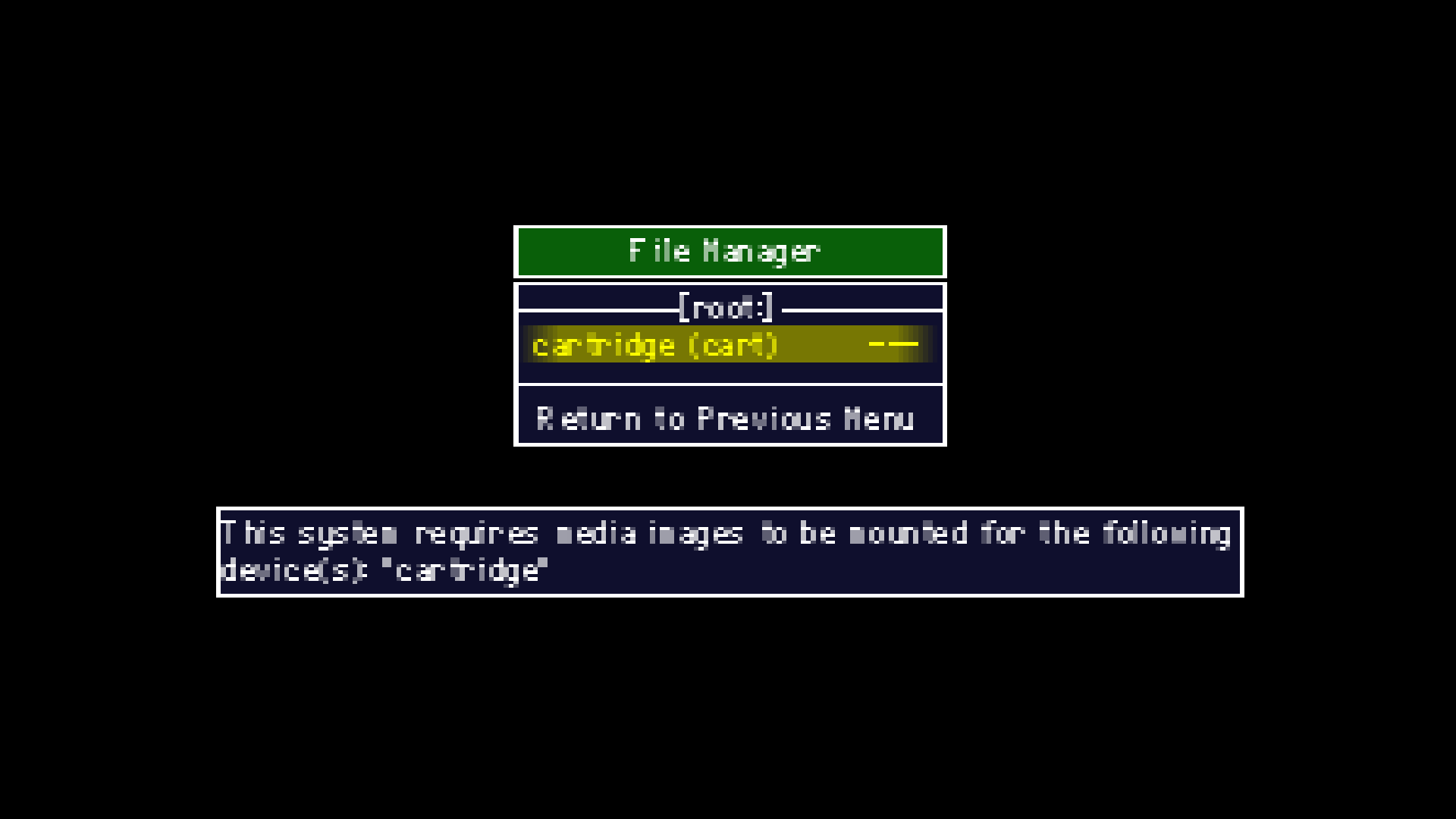 MAME menu blurry when launching mame_libretro core - Libretro - Libretro Forums